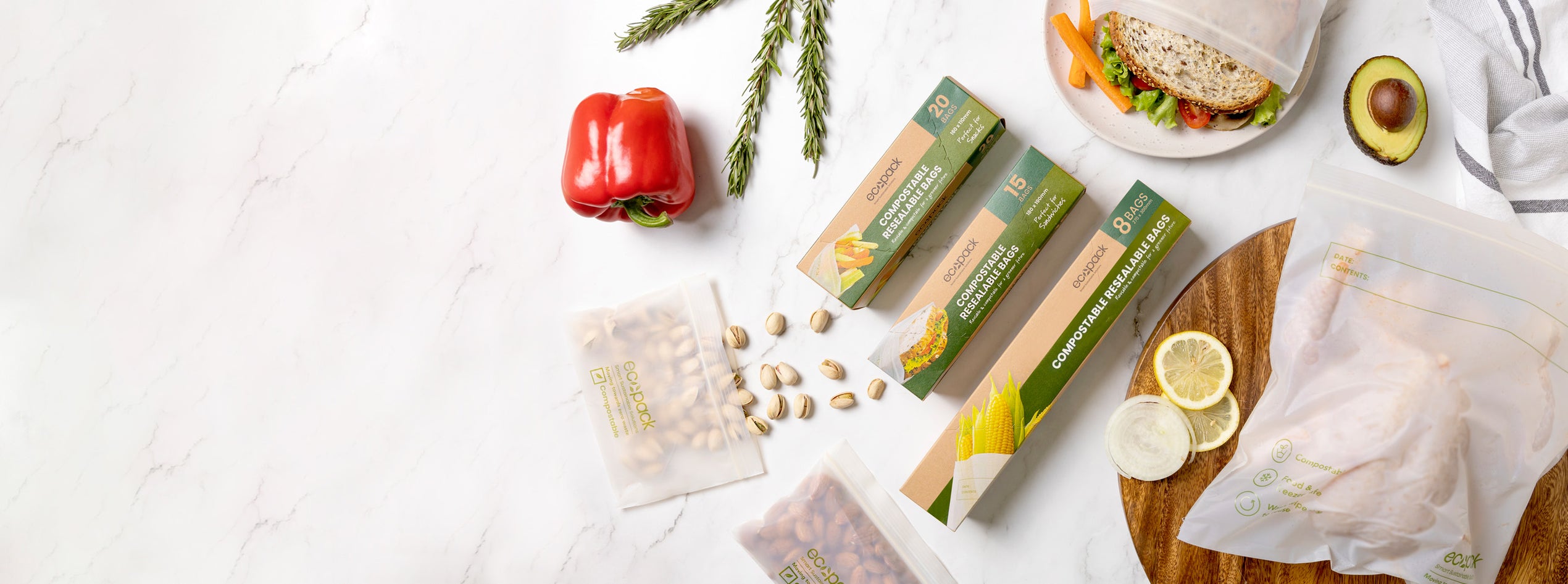 Compostable bags | Sustainable Packaging | Ecopack Australia | Ecopack ...